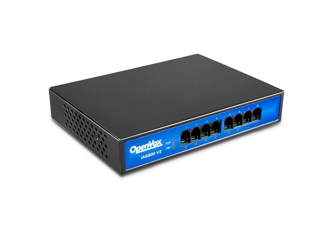 OpenVox iAG800 V2 Series Analog VoIP Gateway - OpenVox